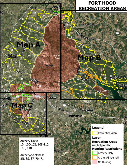 Maps - Fort Cavazos - iSportsman